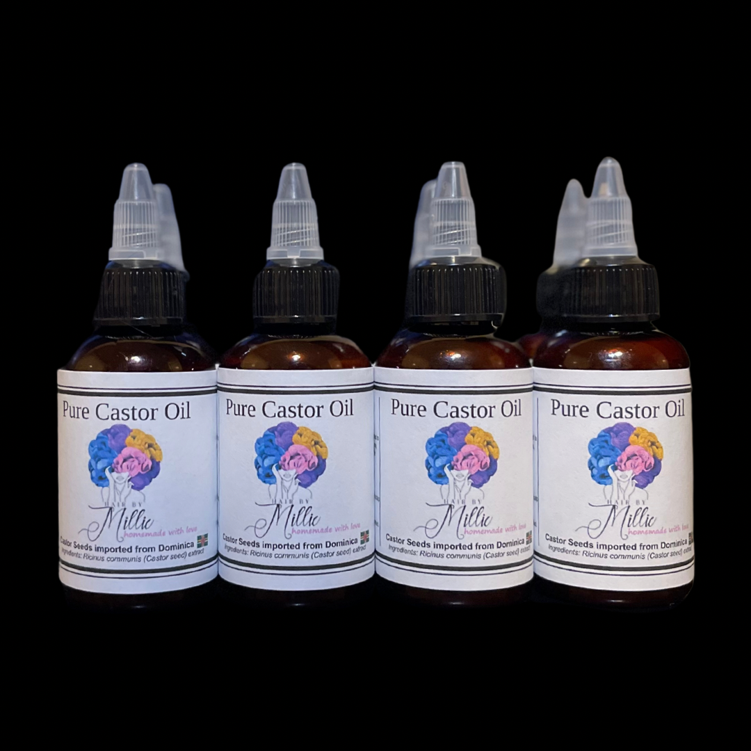 Pure Castor Oil – Millie's Hair Salon & Barbershop